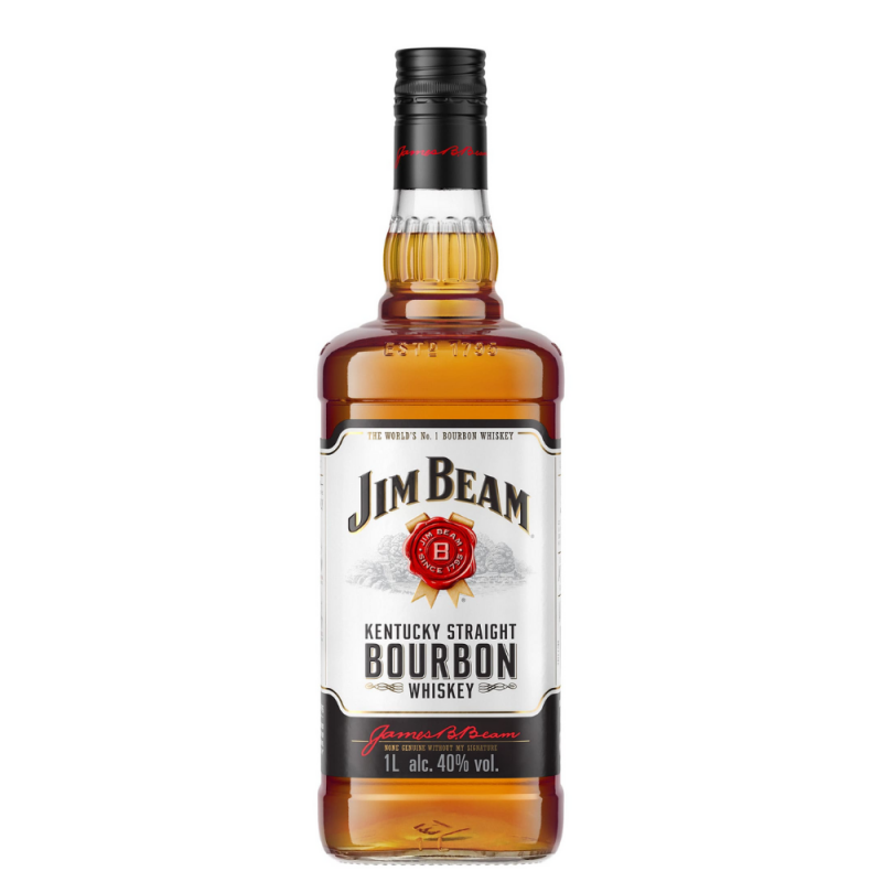 Whisky Bourbon Jim Beam White 1L